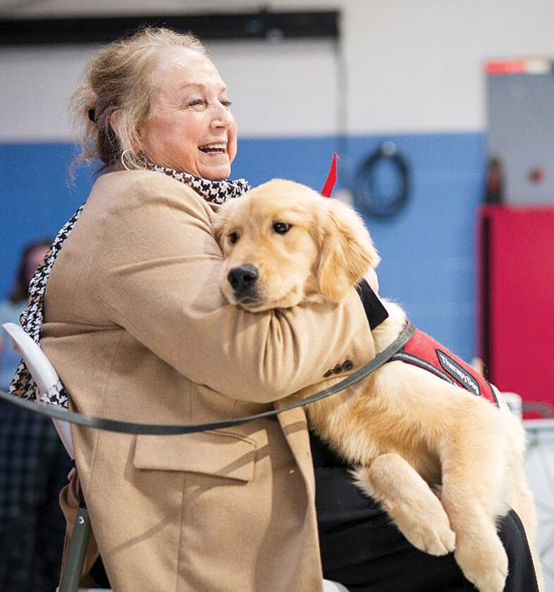 First Lady Justice welcomes therapy dog Bo | News, Sports, Jobs - The ...